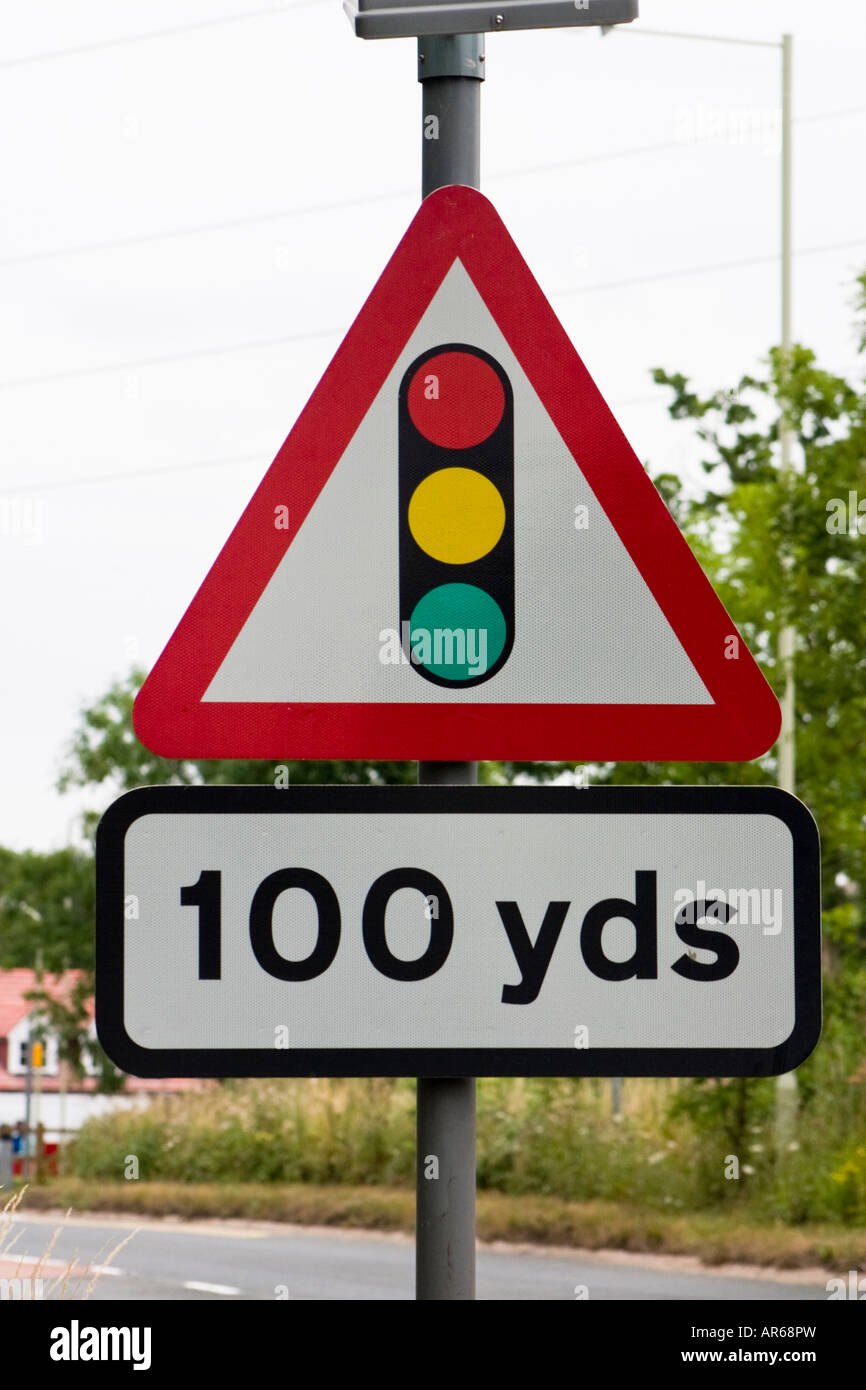 Red lights ahead poster hi-res stock photography and images - Alamy