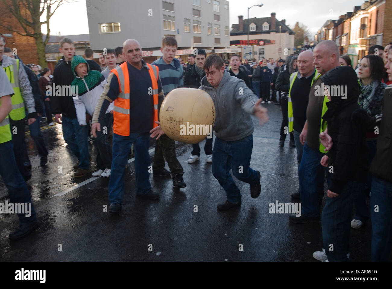 Shrove Tuesday Football traditional shrovetide village community game ...
