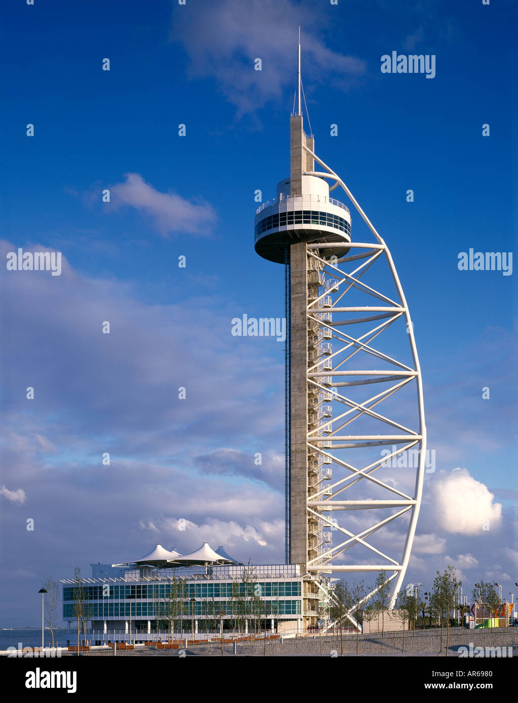 Vasco da Gama Tower, Lisbon. 1998. Architect: Skidmore Owings and ...
