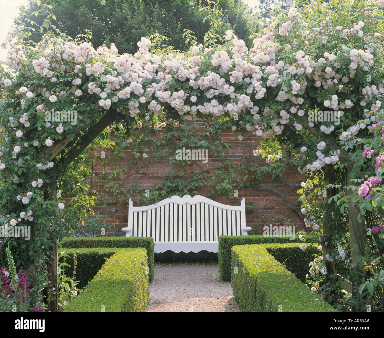 Rose arbour hi-res stock photography and images - Alamy