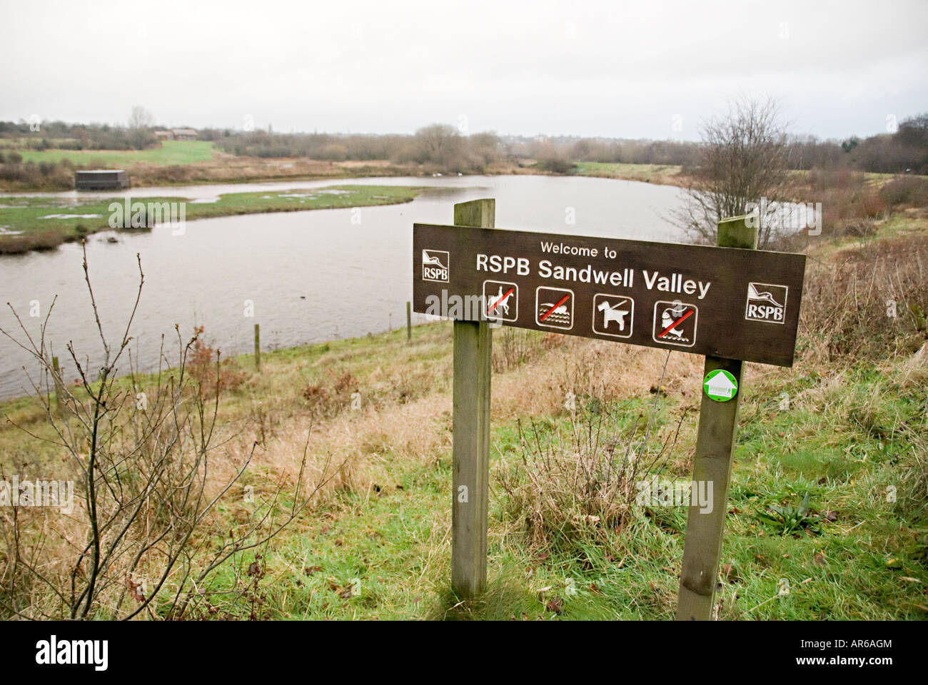sandwell valley country park rspb widlife sanctuary Stock Photo - Alamy