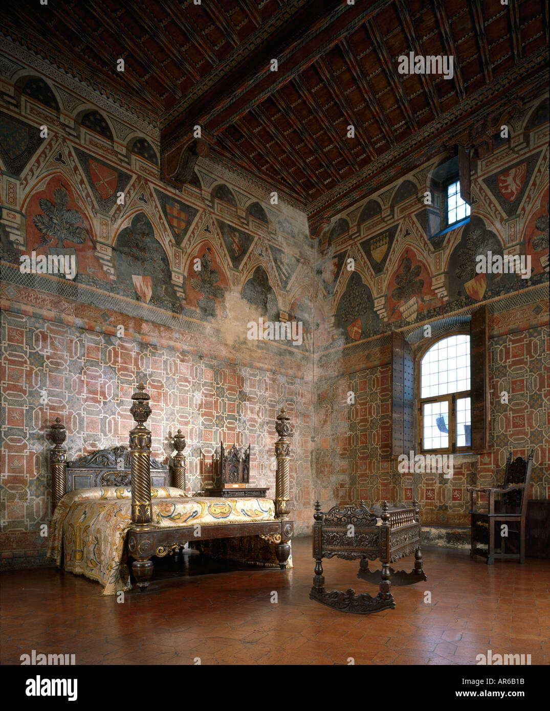 14th century italian frescos hi-res stock photography and images - Alamy