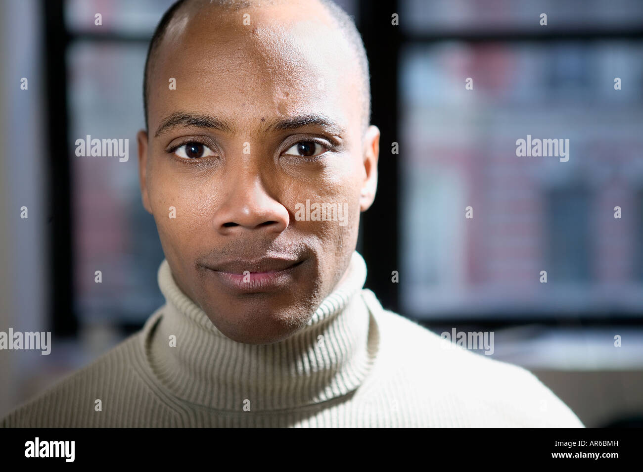 Portrait of a serious looking man Stock Photo - Alamy