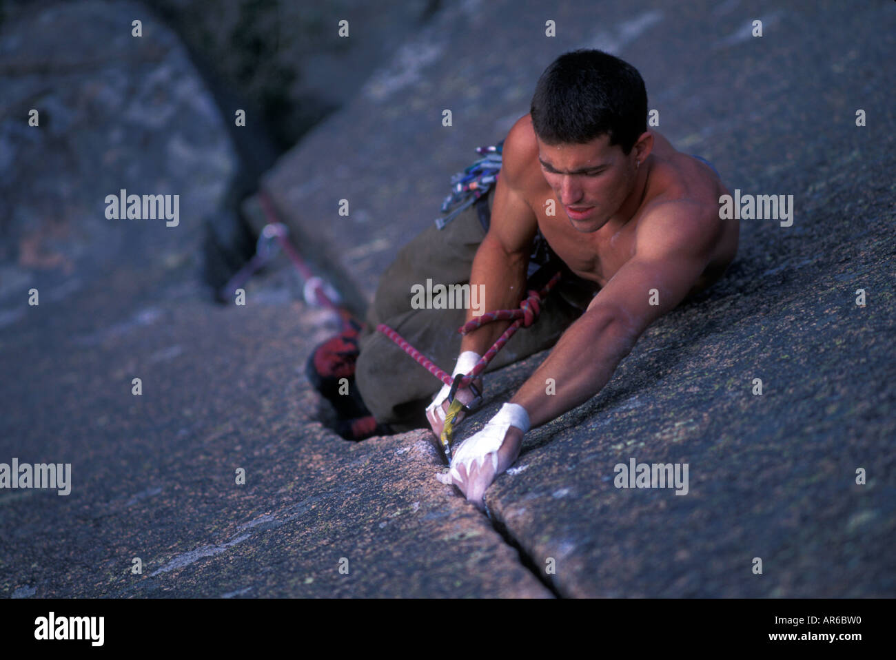 Muscles on rock face hi-res stock photography and images - Alamy