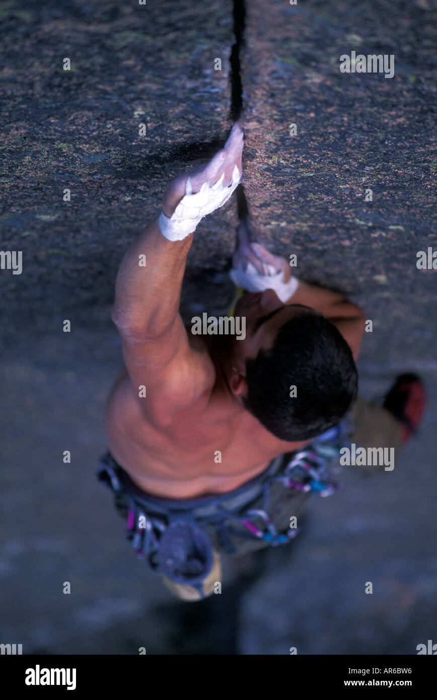 Muscles on rock face hi-res stock photography and images - Alamy