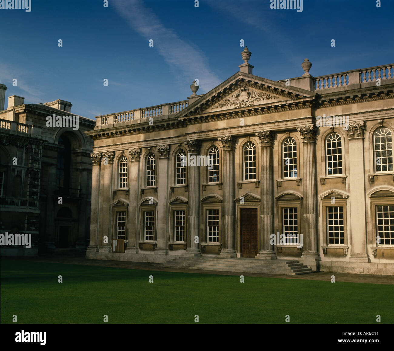 The Senate House, Cambridge University, England. Facade, 1722-24 Stock ...