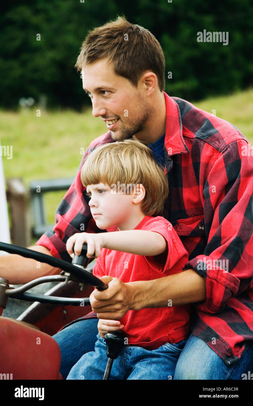 Father teaching driving hi-res stock photography and images - Alamy