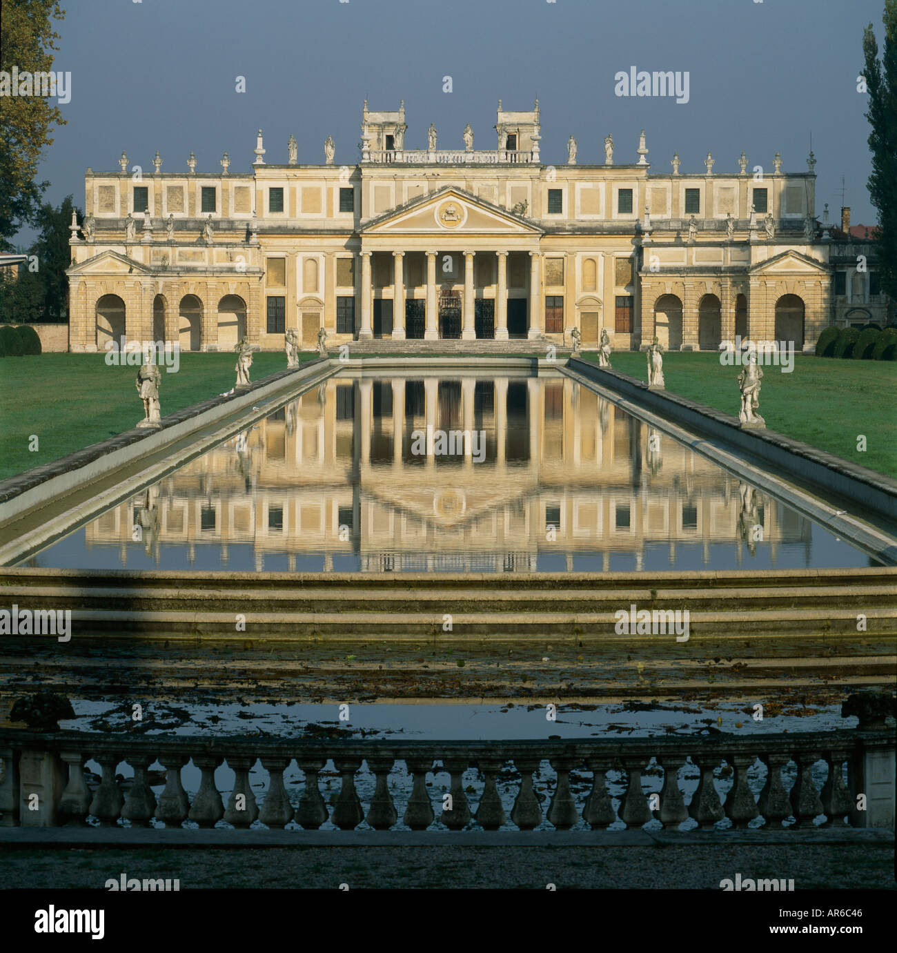 Stable Block, Villa Pisani, (Villa Nazionale) Stra, Veneto, Italy. 1732 ...