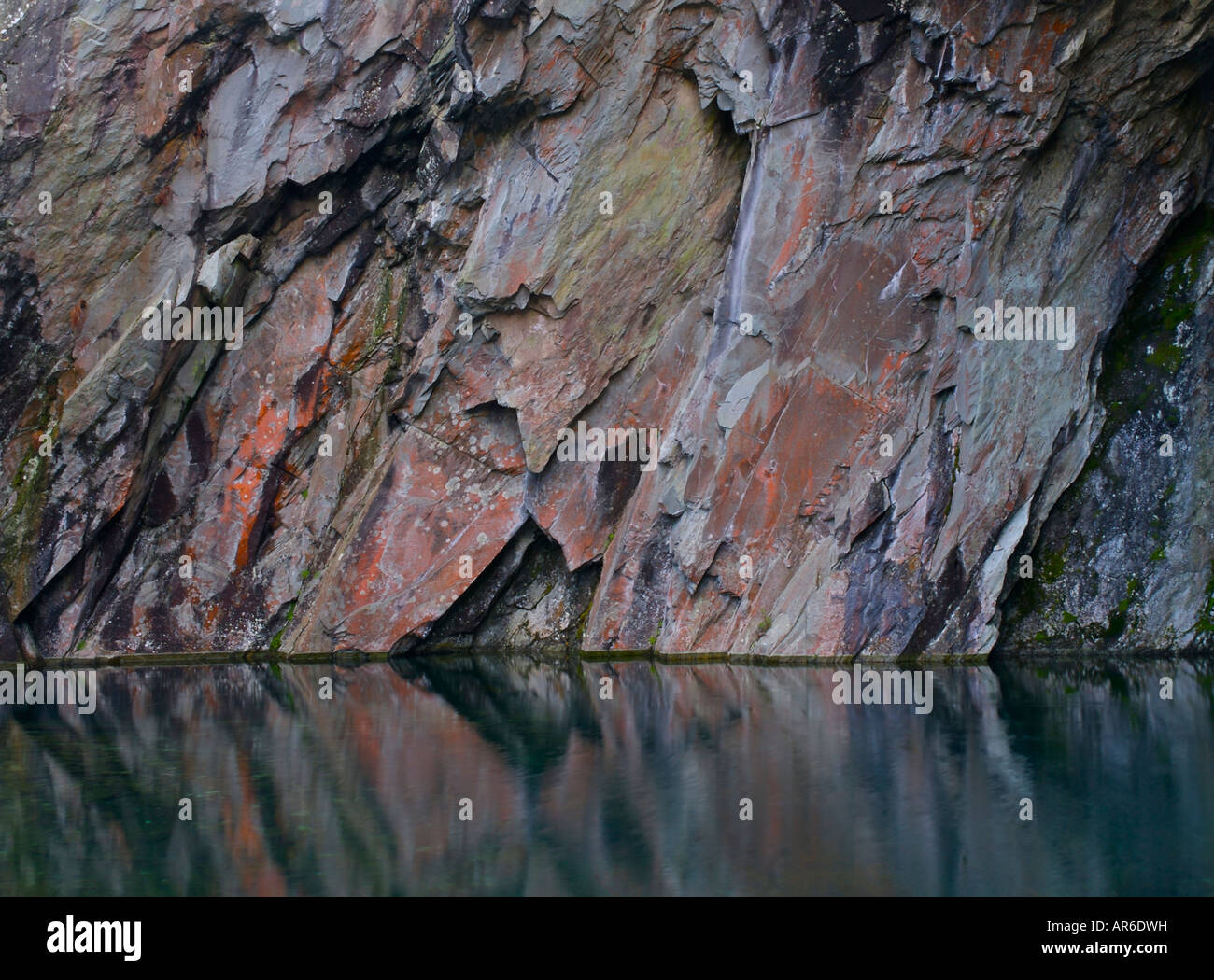 Rydal Cave, near Rydal, Lake District National Park, Cumbria, England ...
