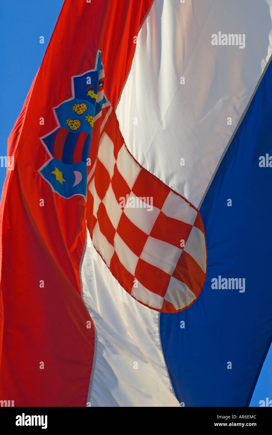 Croatian flag hi-res stock photography and images - Alamy