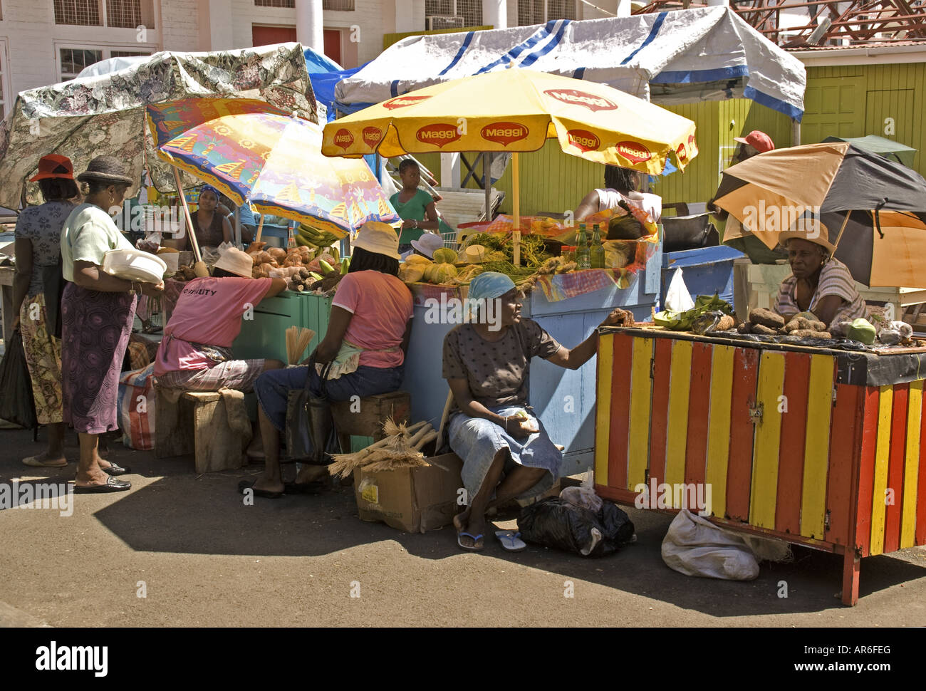 Saint George's market Stock Photo - Alamy