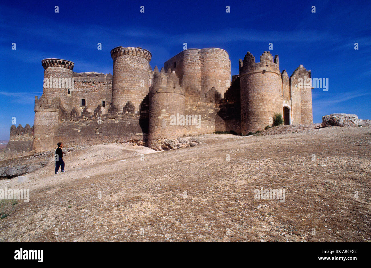Belmonte castle built 1456 1470 by Marquis of Villena Belmonte Cuenca ...