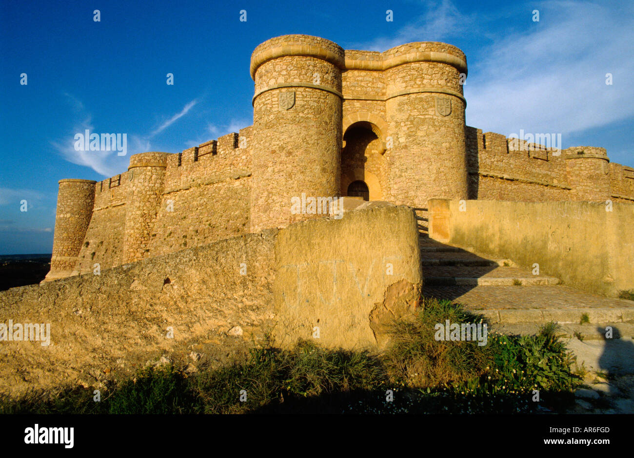 Chinchilla castle Chinchilla de Montearagon Albacete Province Castilla ...