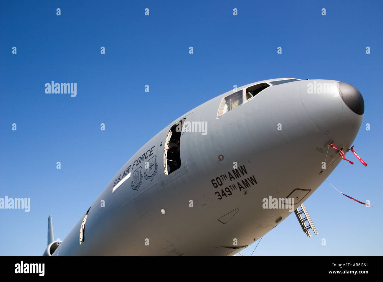 War aircraft nose Stock Photo - Alamy