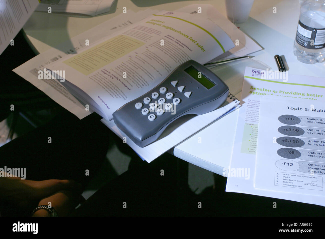 Local issue discussion papers to discuss and wireless console with ...