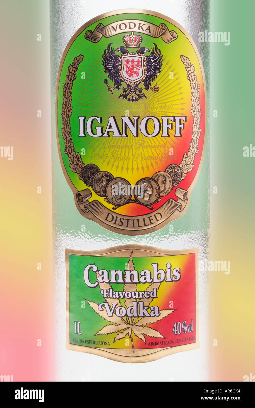 Iganoff cannabis flavoured vodka Portugal EU European Union Europe ...