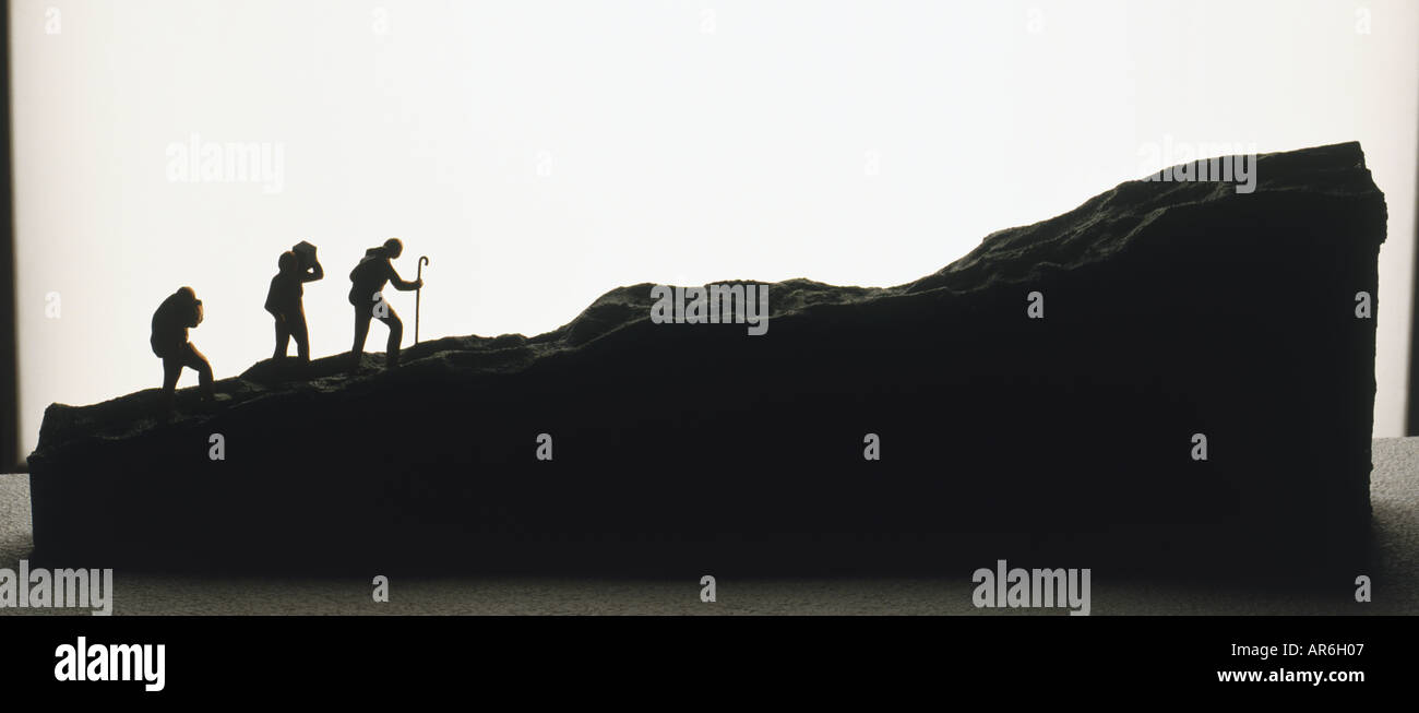Stick figures climbing hi-res stock photography and images - Alamy