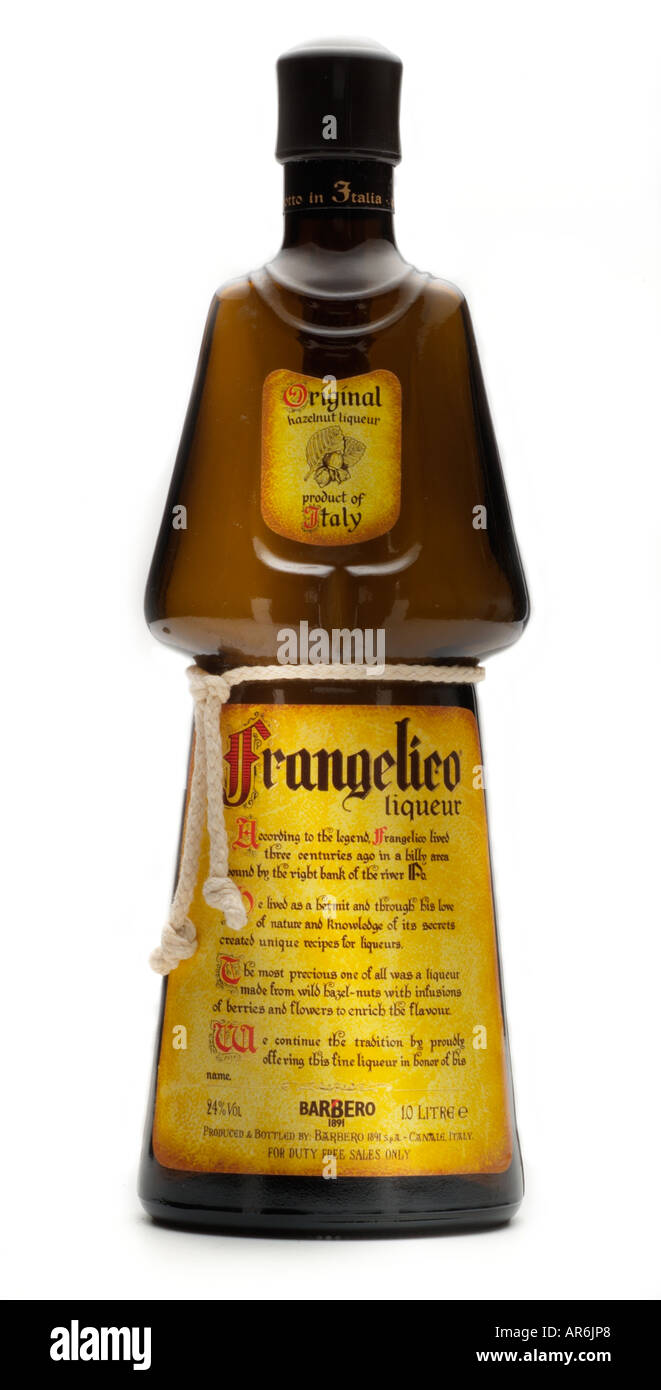 Frangelico Hazelnut liqueur Italy Italian EU European Union Europe ...