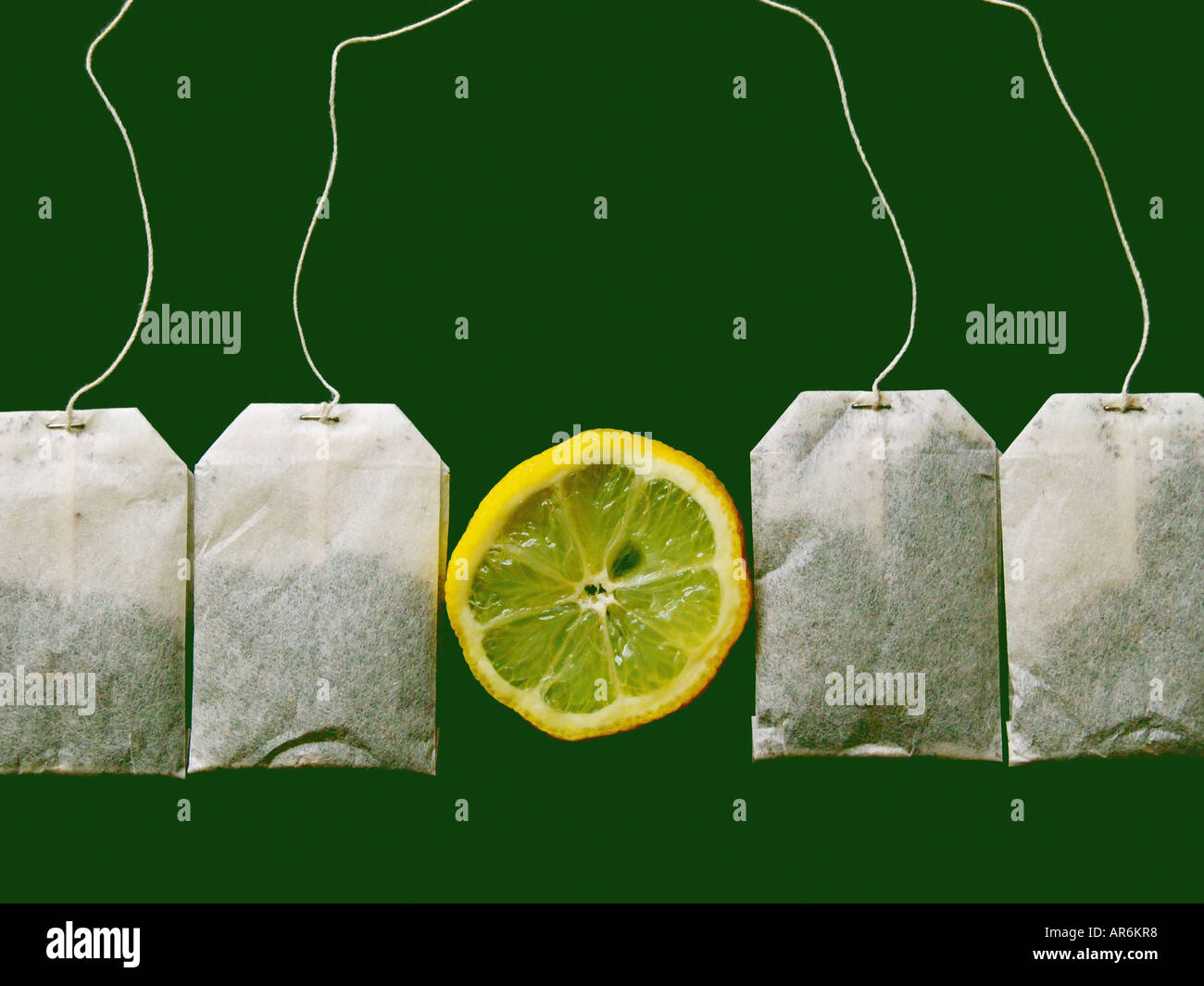 Row teabags hi-res stock photography and images - Alamy