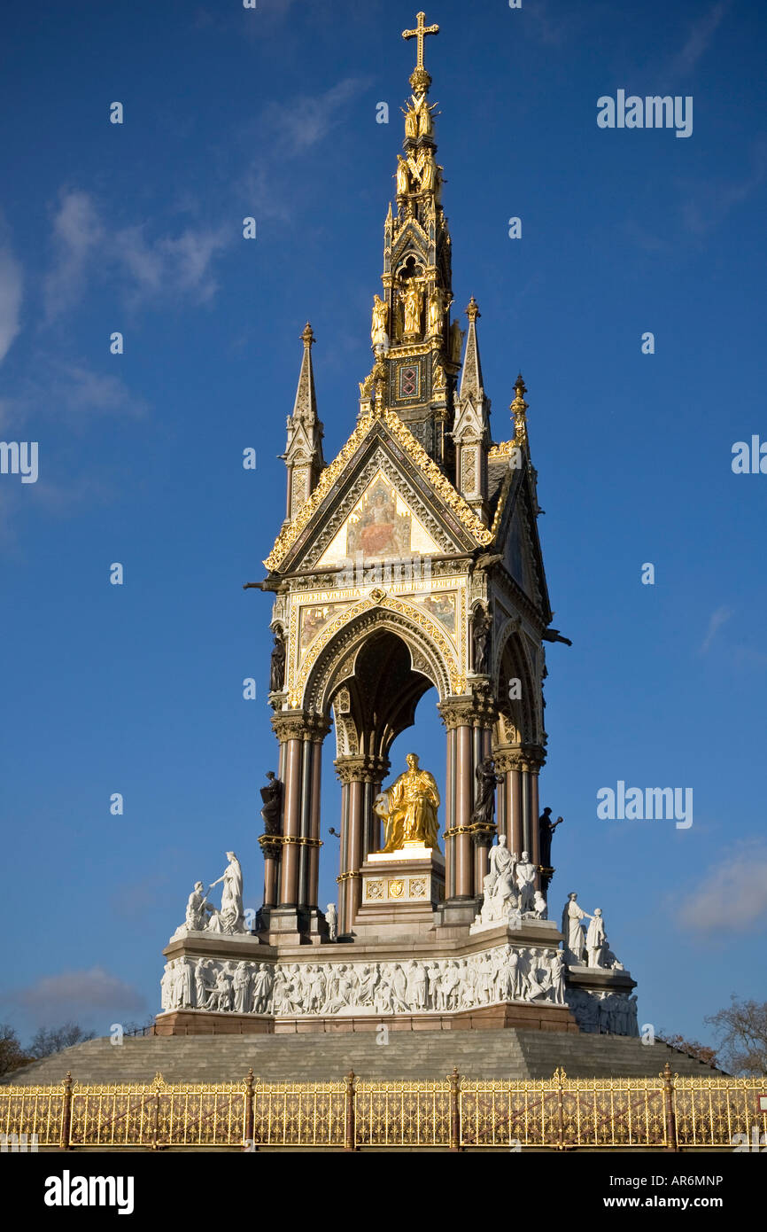 The Albert Memorial in Kensington Gardens, London Stock Photo - Alamy