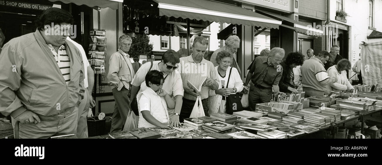 Market day, Machynlleth, Powys, UK Stock Photo - Alamy