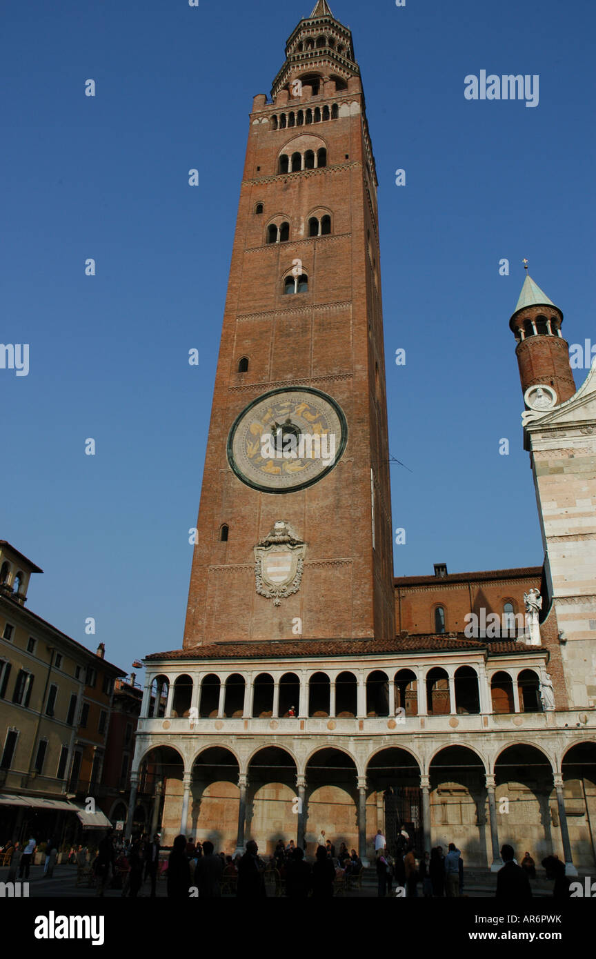 Torrazzo Cremona Italia Stock Photo - Alamy