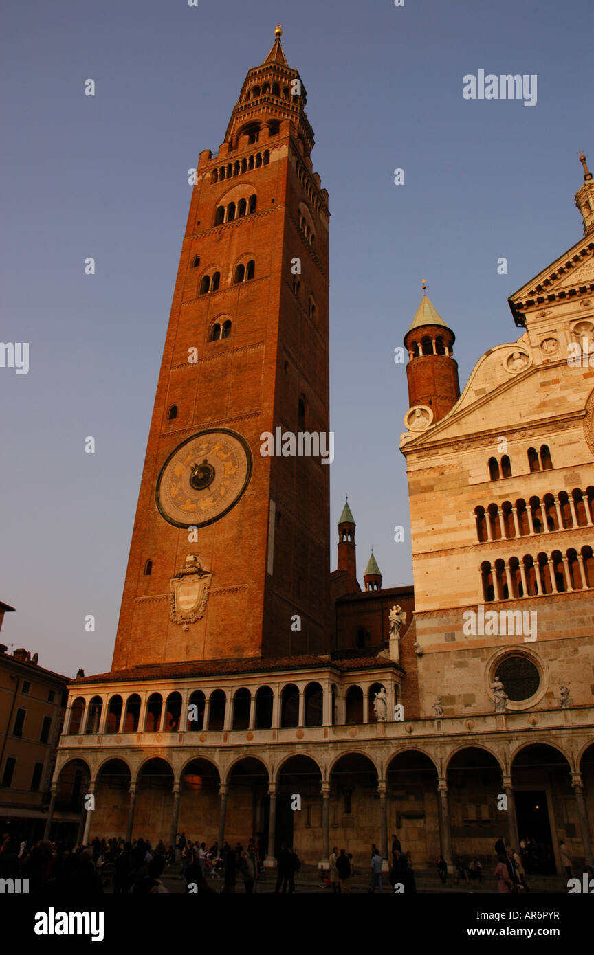 Torrazzo Cremona Italia Stock Photo - Alamy