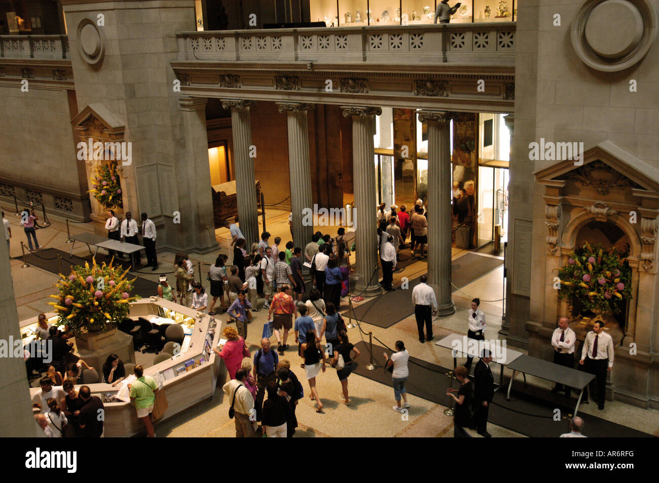 The Great Hall Metropolitan Museum New York USA Stock Photo - Alamy