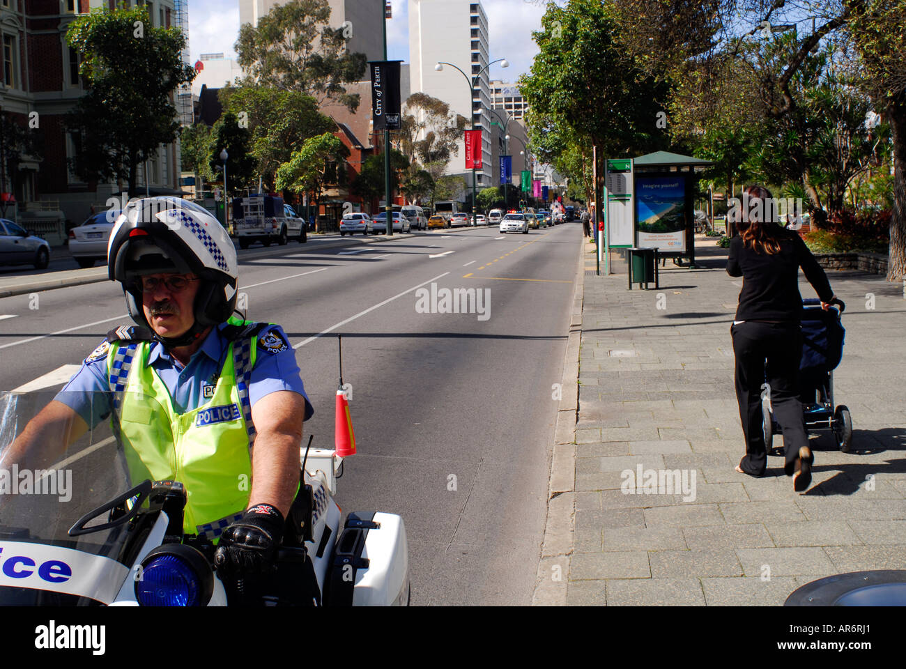 Australian police motorcycle motorbike hi-res stock photography and ...
