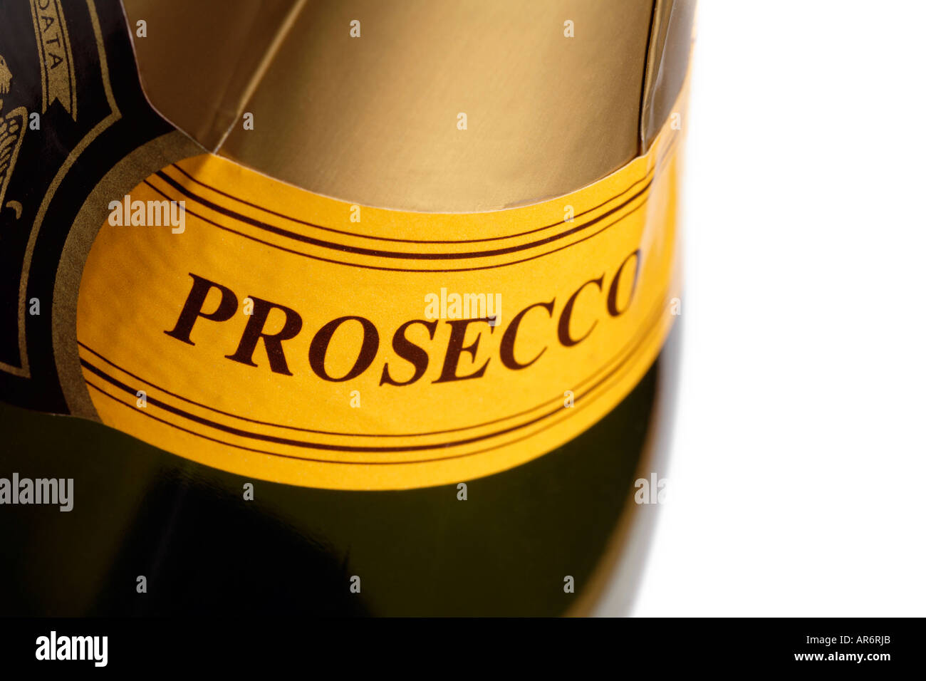 Bottle of Prosecco Italian sparkling wine Stock Photo - Alamy