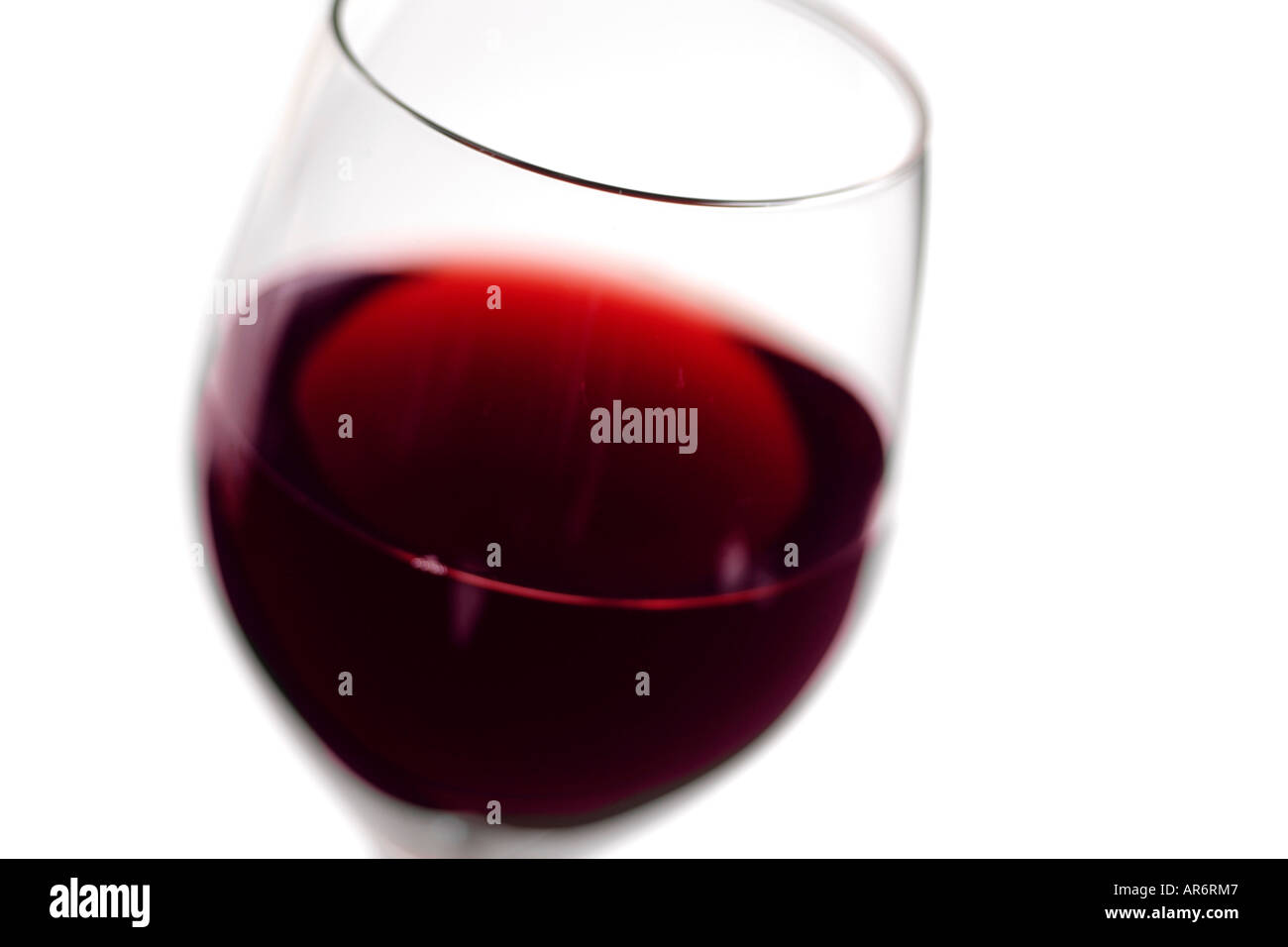 Glass of red wine Stock Photo - Alamy