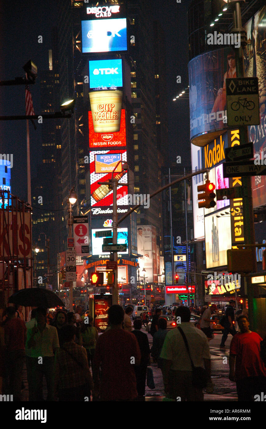 Times Square New York USA Stock Photo - Alamy