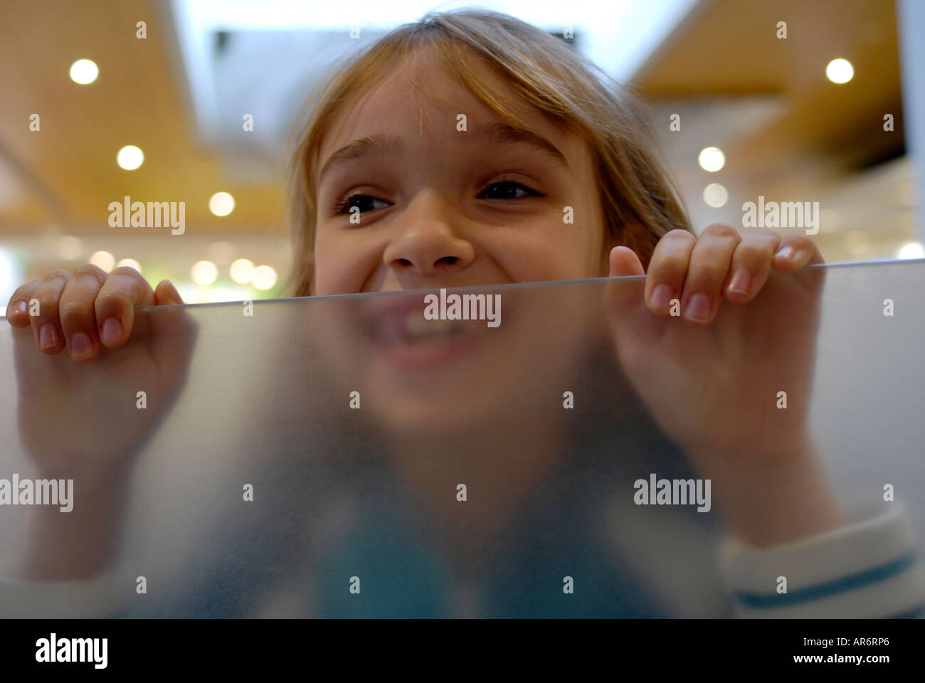 Girl and frosted glass hi-res stock photography and images - Alamy