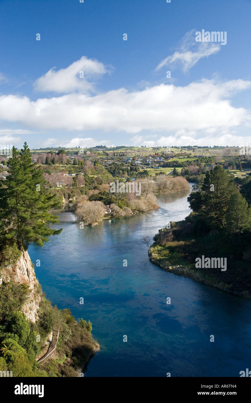 Waikato River Taupo North Island New Zealand Stock Photo - Alamy