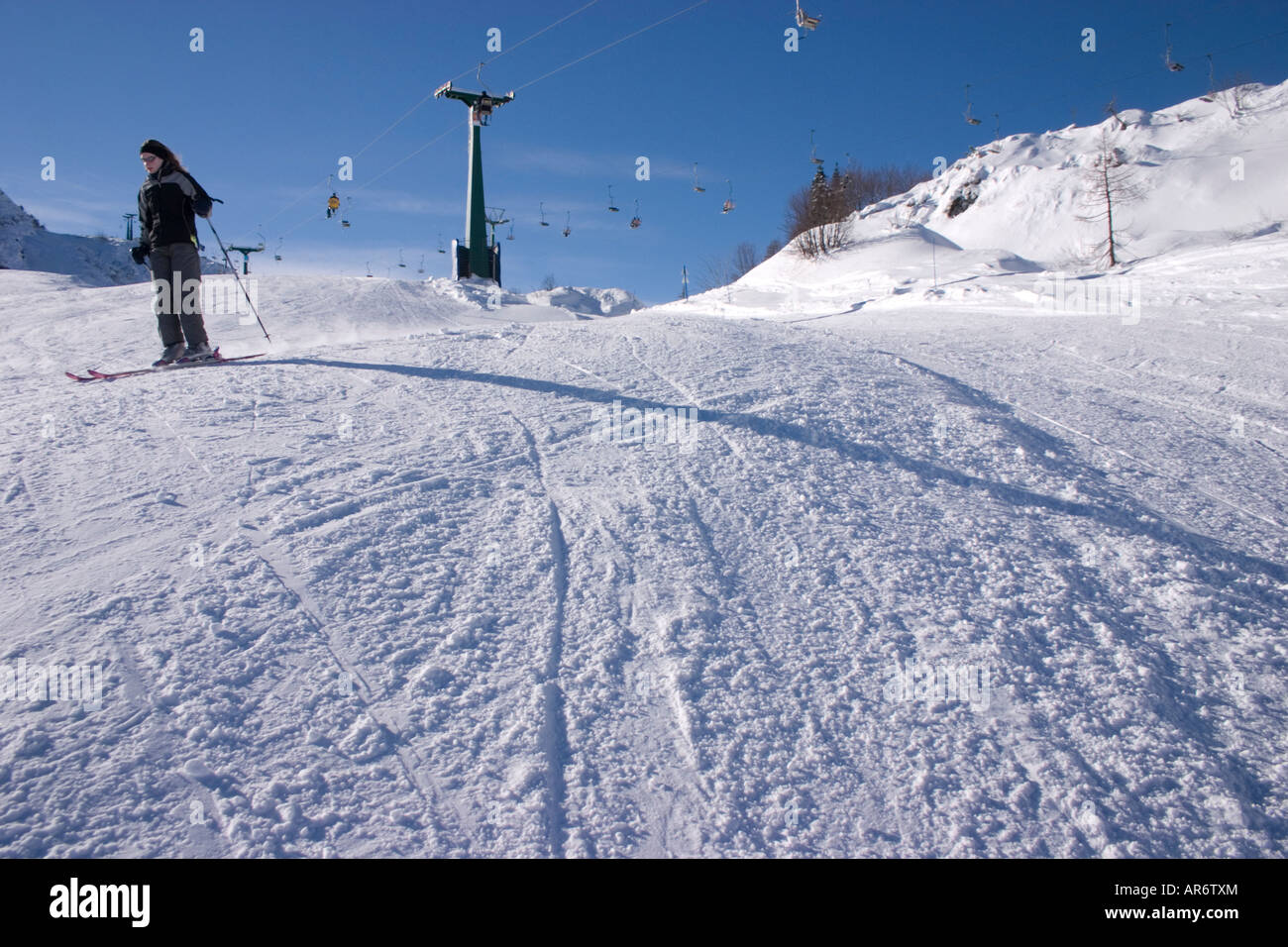 Vogel ski resort Bohinj Triglav National Park Slovenia Stock Photo - Alamy