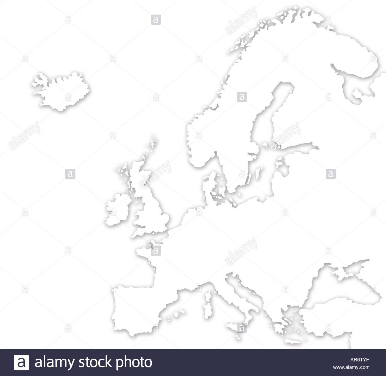 Continent Europe Black and White Stock Photos & Images - Alamy