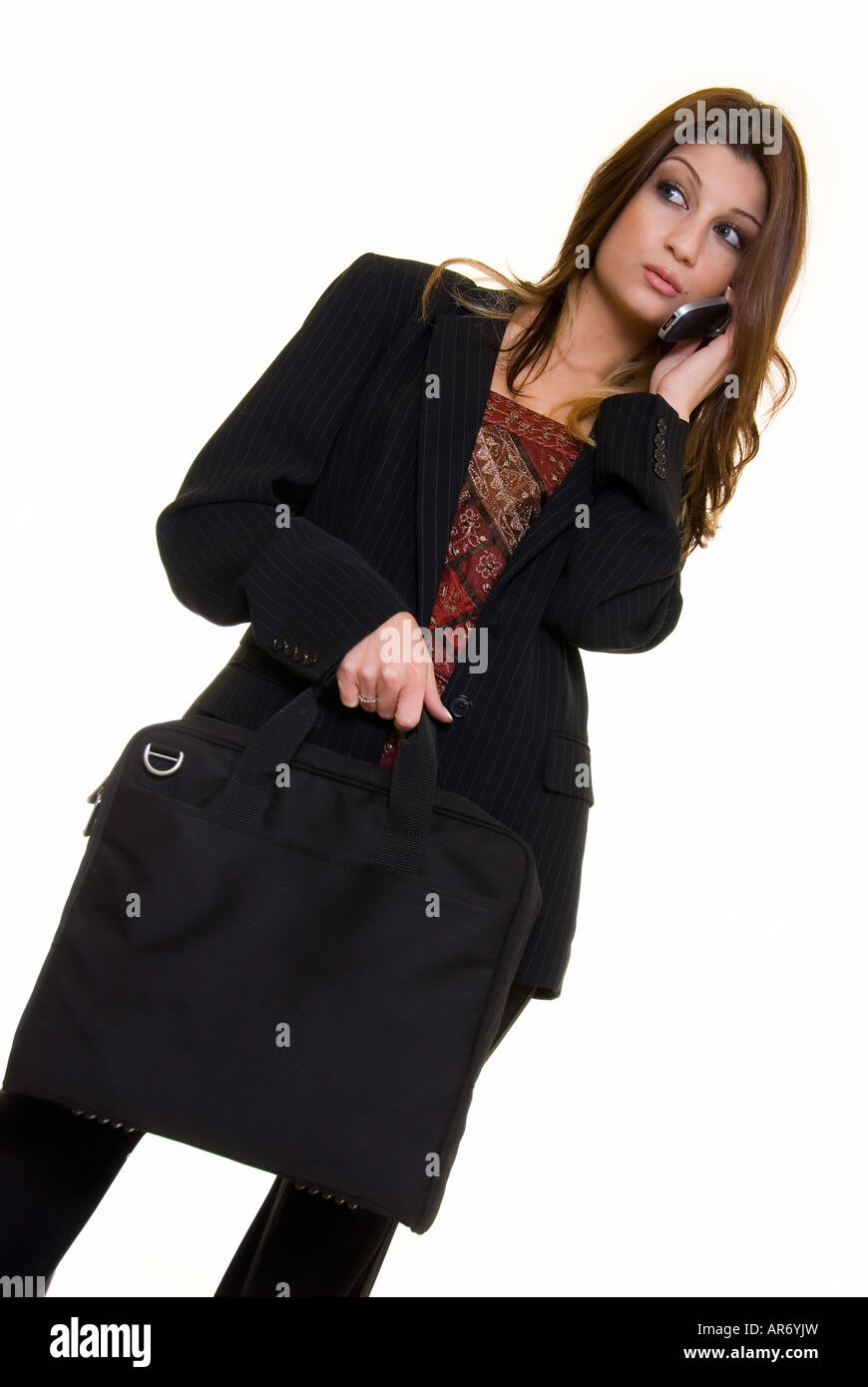 Young business woman Stock Photo - Alamy