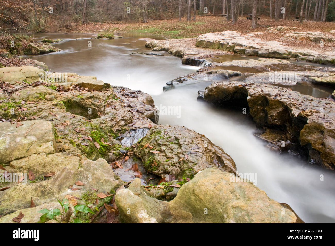 Merit Waterpark Waterfalls Stock Photo - Alamy