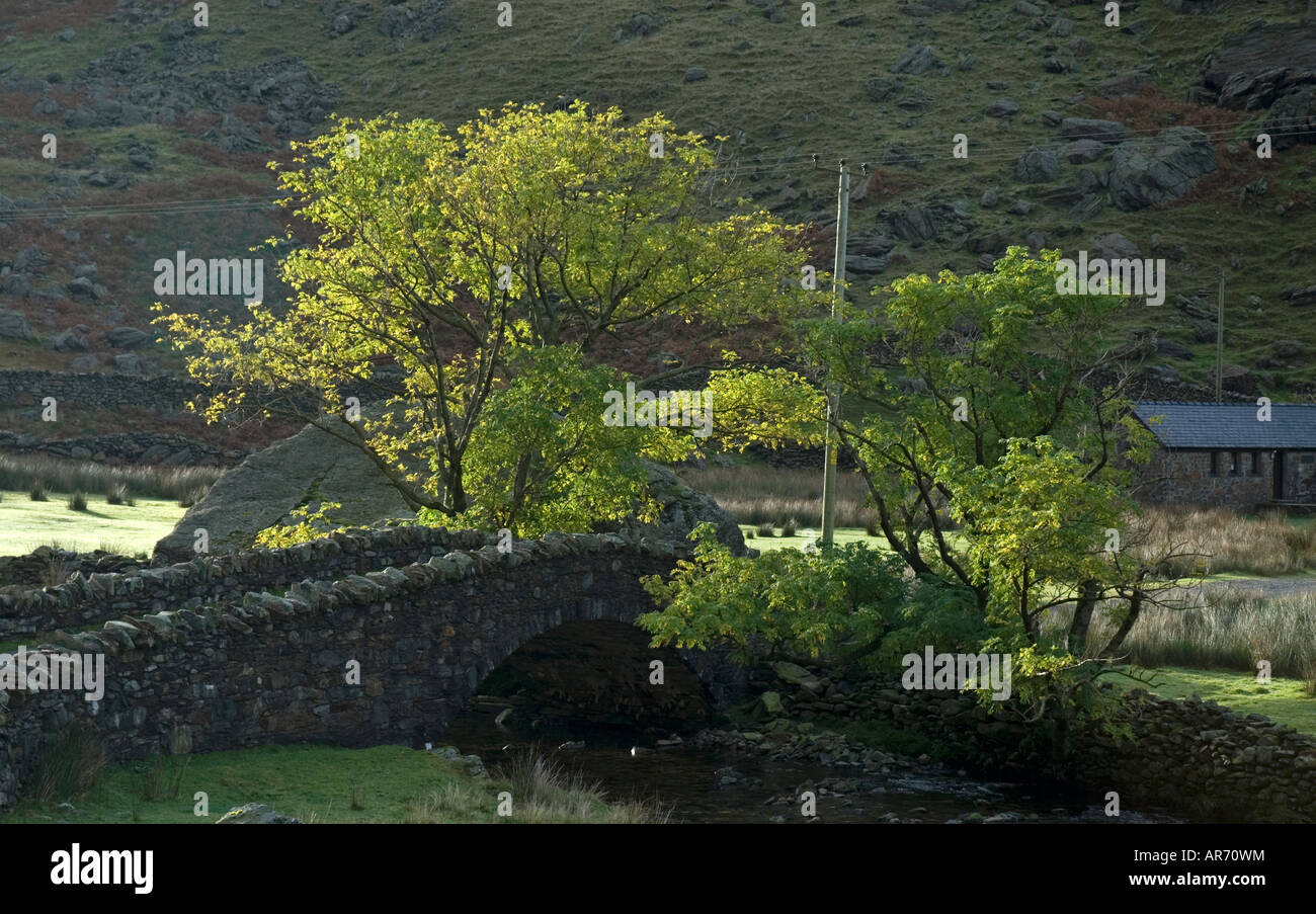 Afon Nant Peris Llanberis Pass Gwynedd North Wales Stock Photo - Alamy