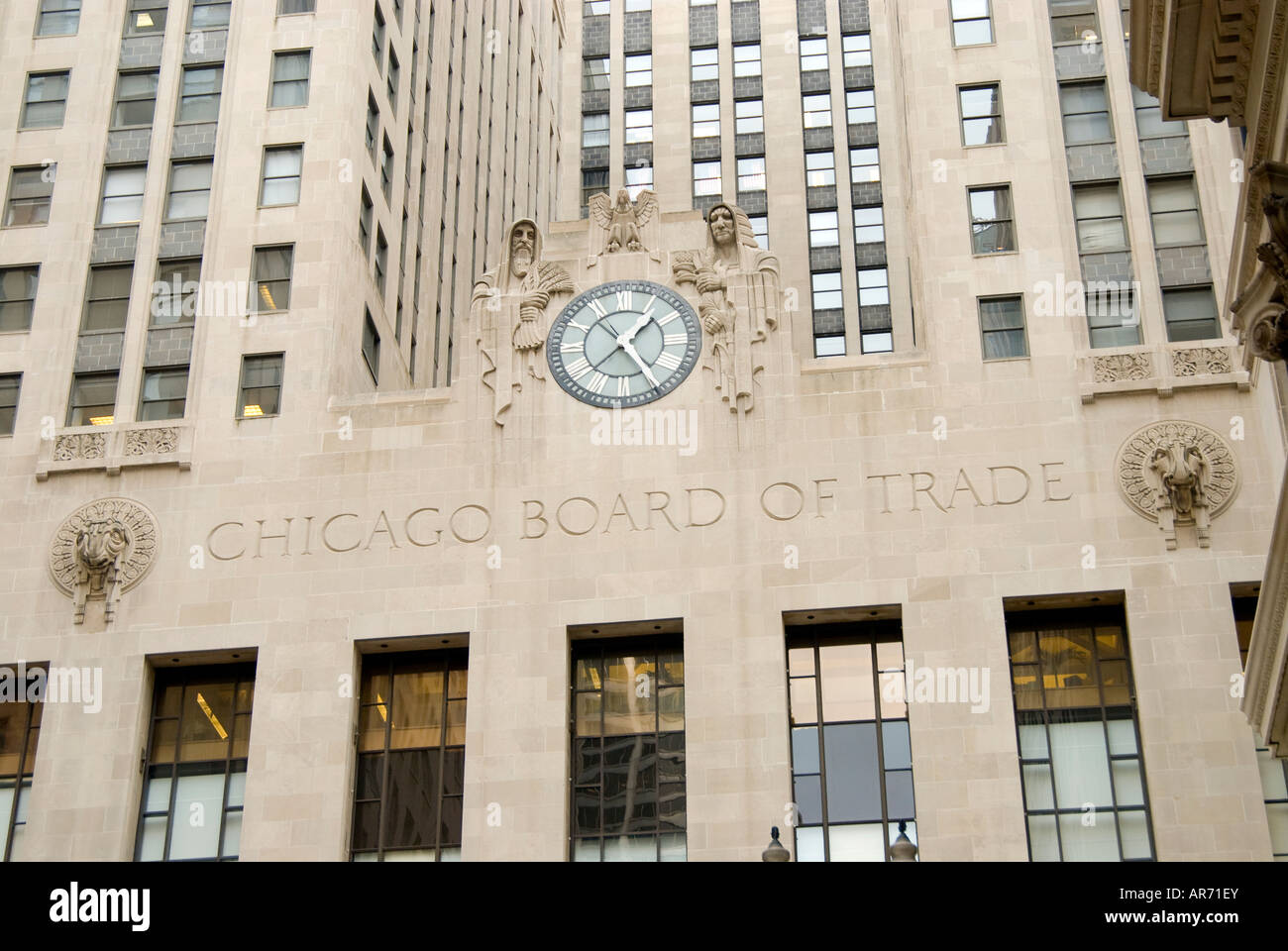 Chicago Board of Trade Building Stock Photo - Alamy