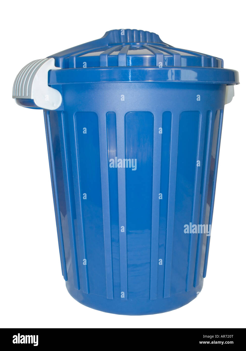 Garbage can trashcan dustbin closed creativeact hi-res stock ...