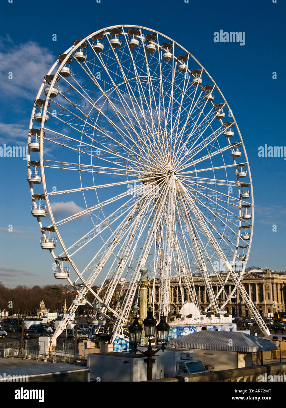 Ferris Wheel in Place de la Concorde, Paris, France Europe Stock Photo ...
