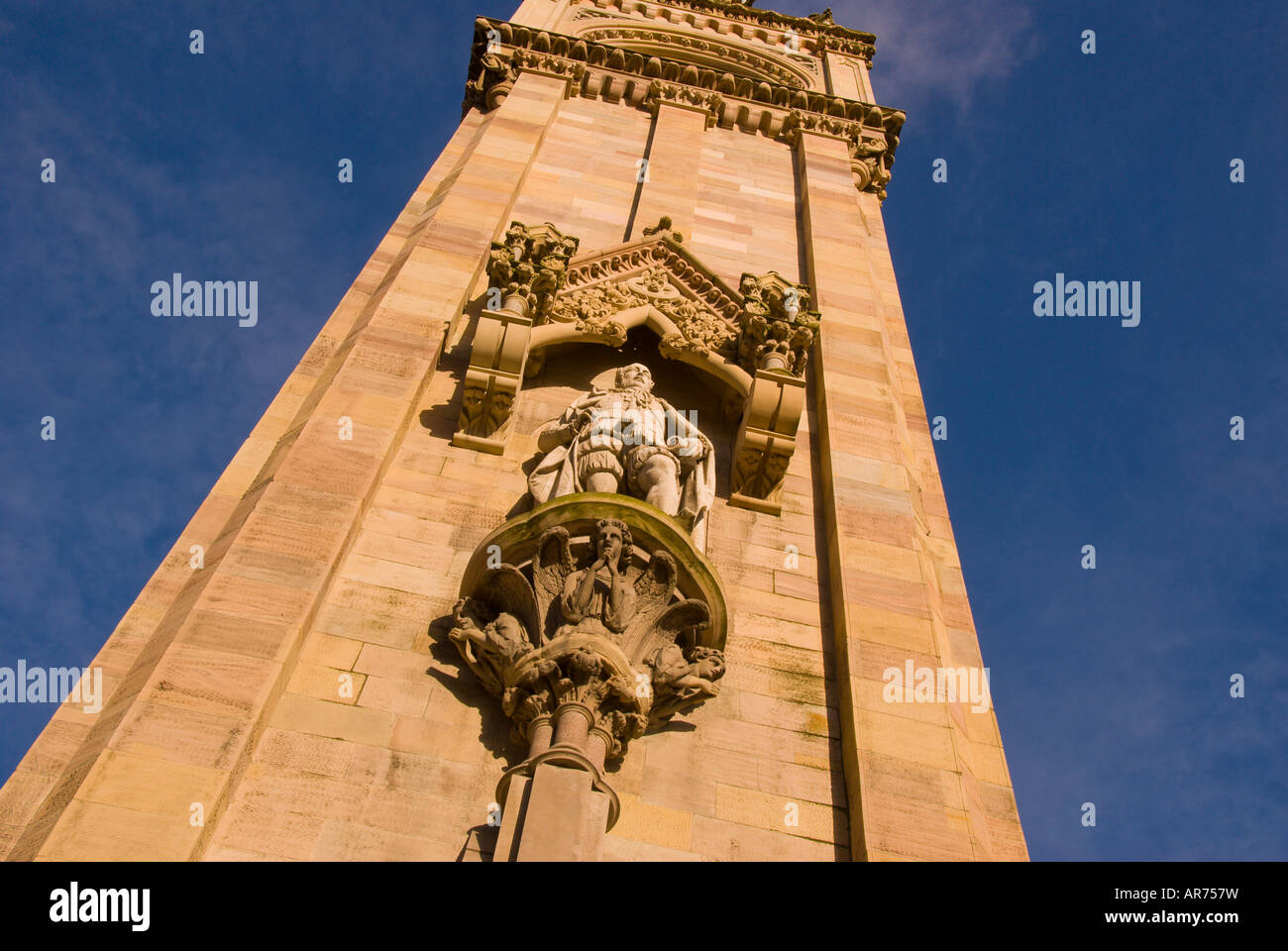 Albert Memorial Clock tower Queen's queens Square, Belfast, in Northern ...