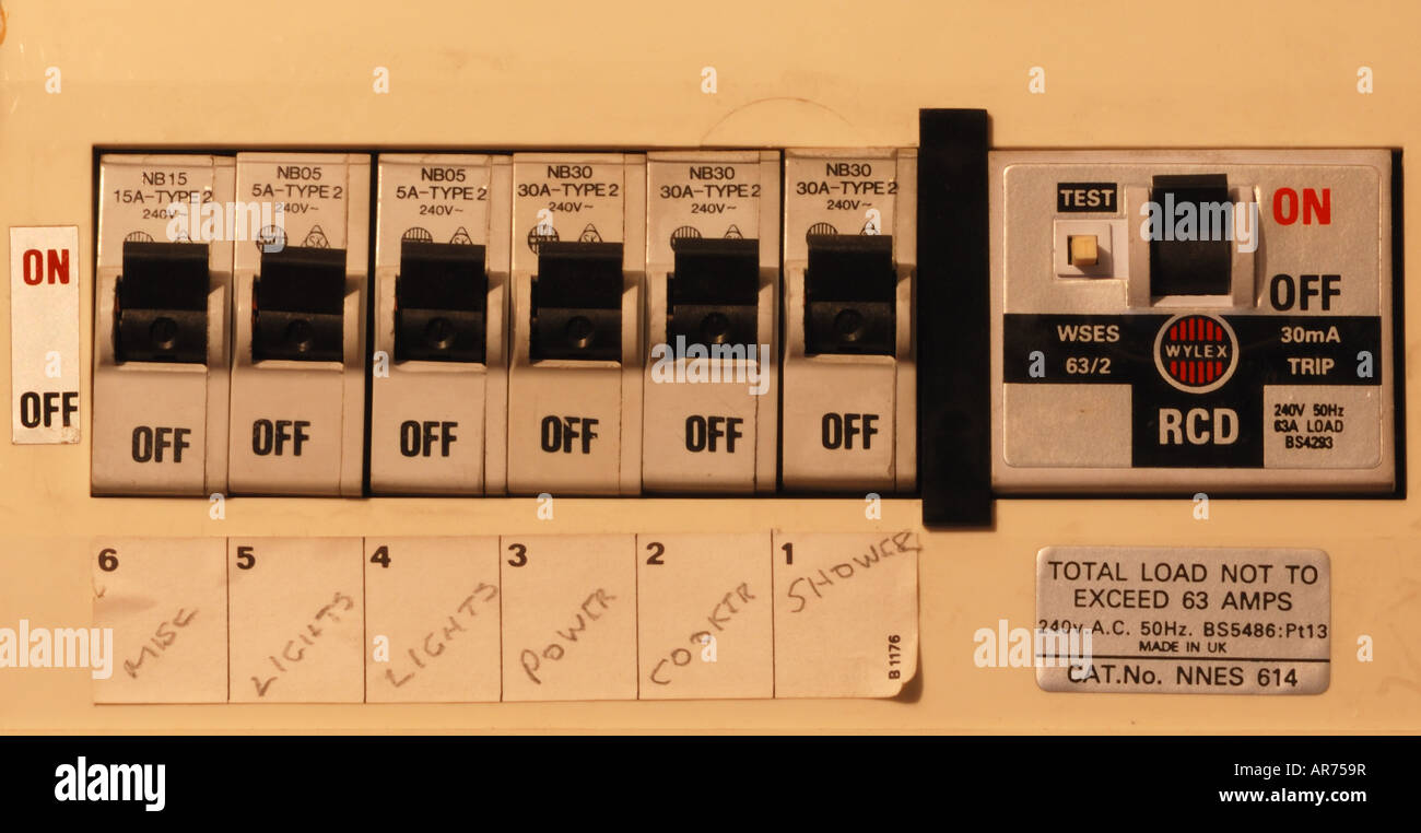 Residual current detector hi-res stock photography and images - Alamy