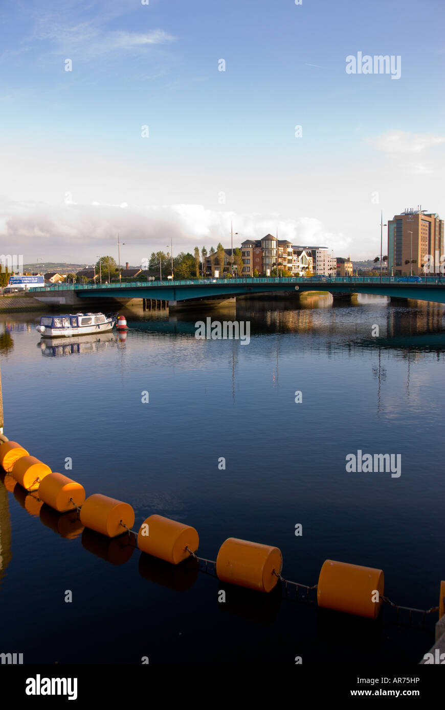 Lagan Weir river lagan Belfast n northern ireland water level control ...