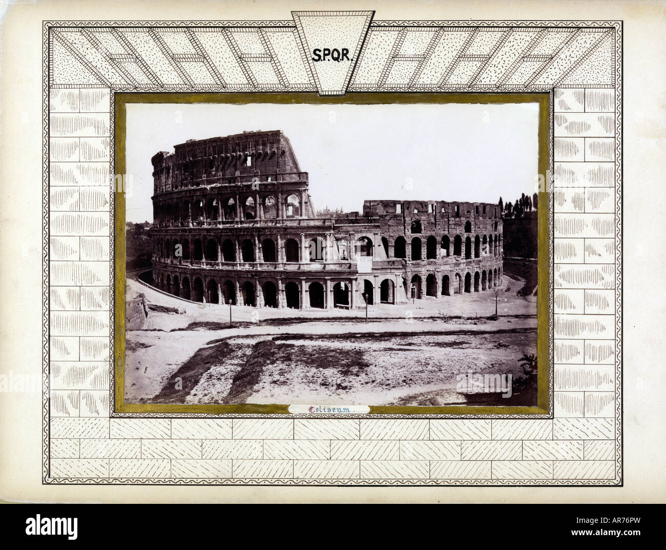 19th century coliseum hi-res stock photography and images - Alamy