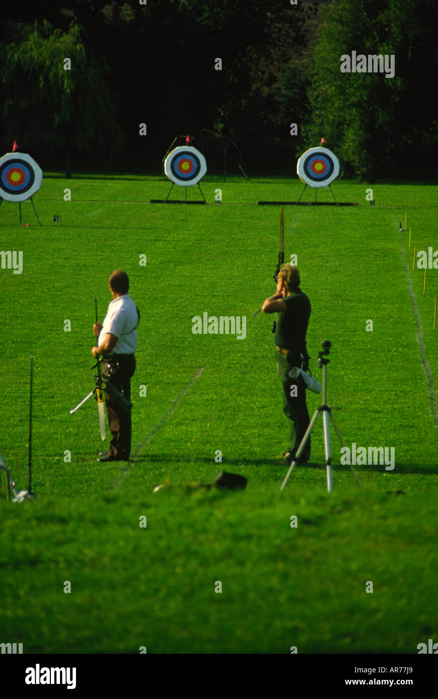 Archery at Eynsford Kent England UK Stock Photo - Alamy