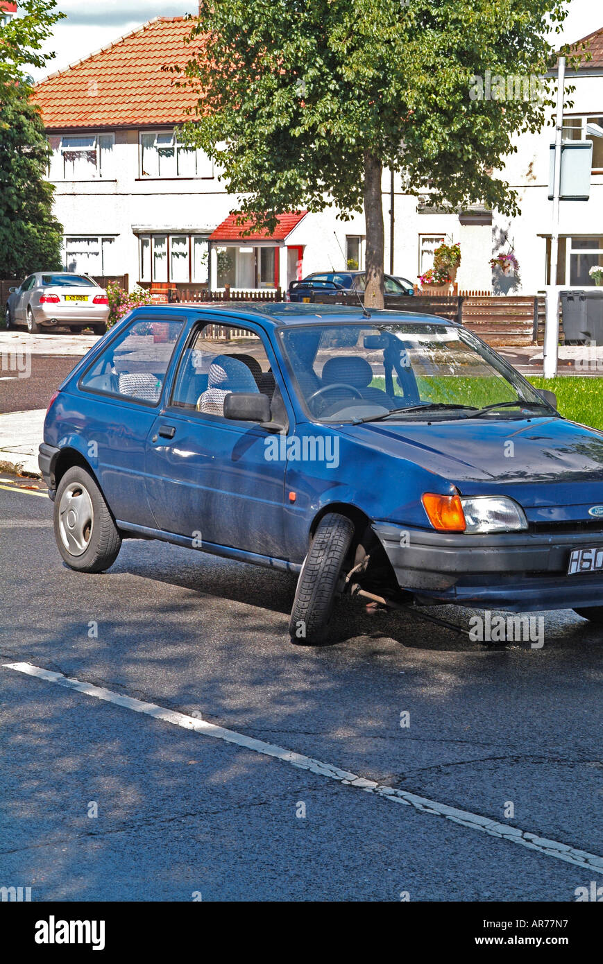 Collapsed suspension transport motoring hi-res stock photography and ...