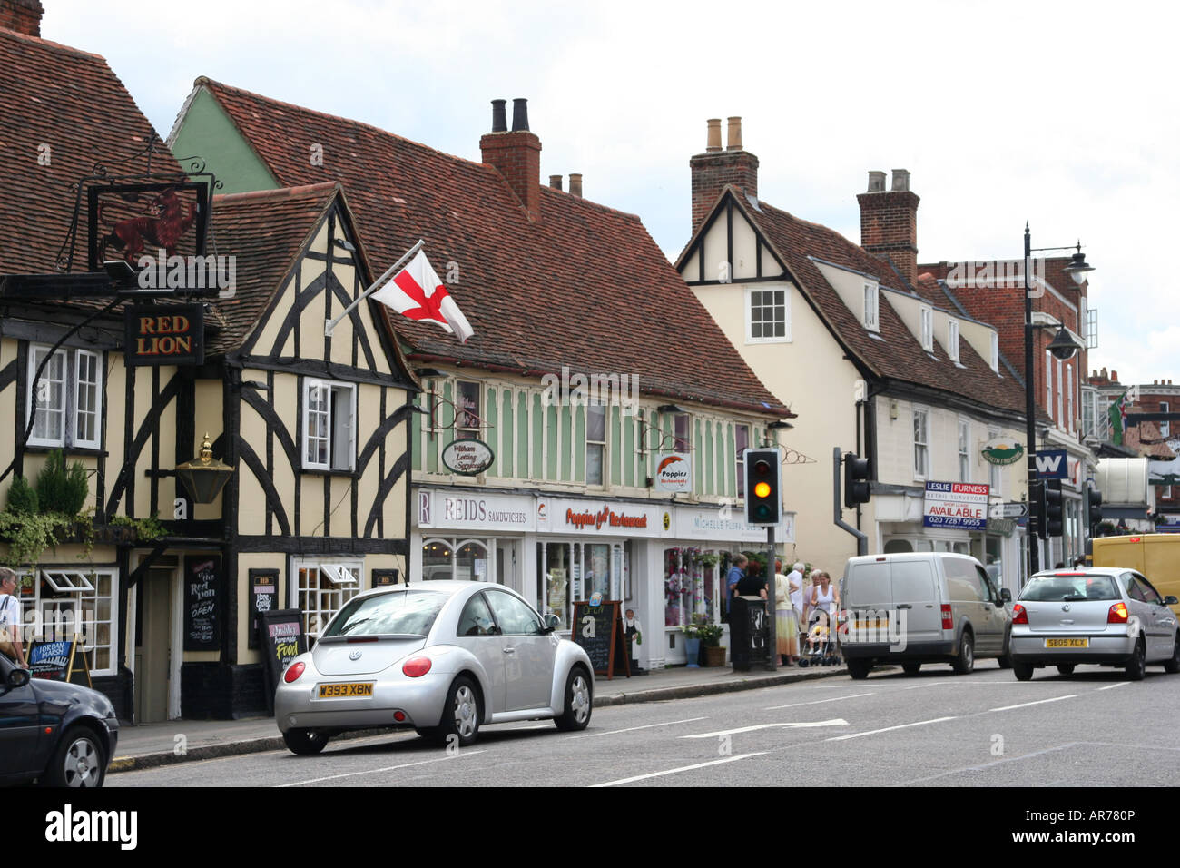 Witham town centre essex county southern england uk gb Stock Photo - Alamy