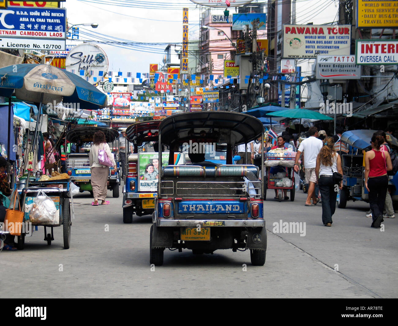 Traffic at khao san road hi-res stock photography and images - Alamy